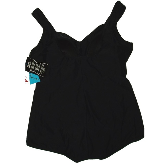 Azul | Swim | Women Plus Size Swimsuit Black Instant Minimizer | Poshmark